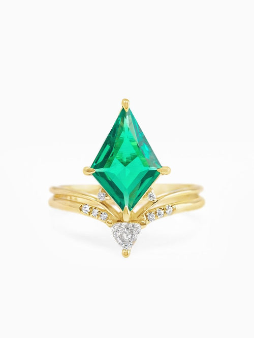Emerald Engagement Rings – Bold & Art Deco Jewelry