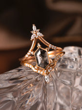 Madison Engagement Ring – Sculptural Modern Design | HIDDENSPACE