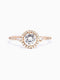 Serein Ring - Round S&P Diamond Engagement Ring l HIDDENSPACE