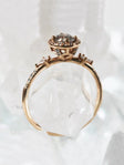 Serein Ring - Round S&P Diamond Engagement Ring l HIDDENSPACE